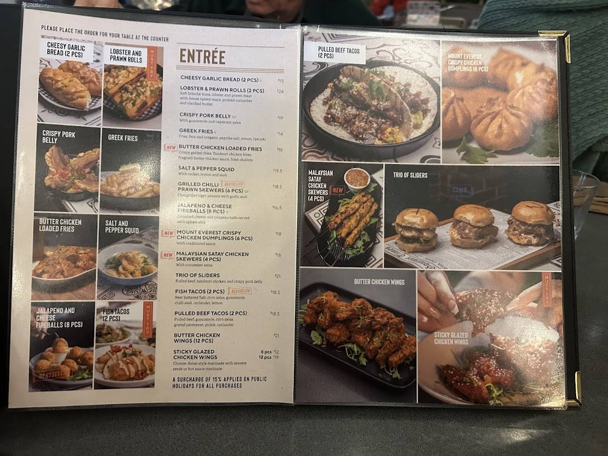 Menu at The Last Local pub & bar, Canning Vale