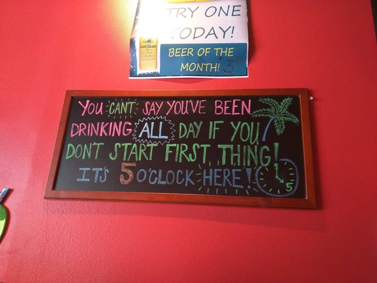 Menu at The Lost Parrot pub & bar, Mount Dora