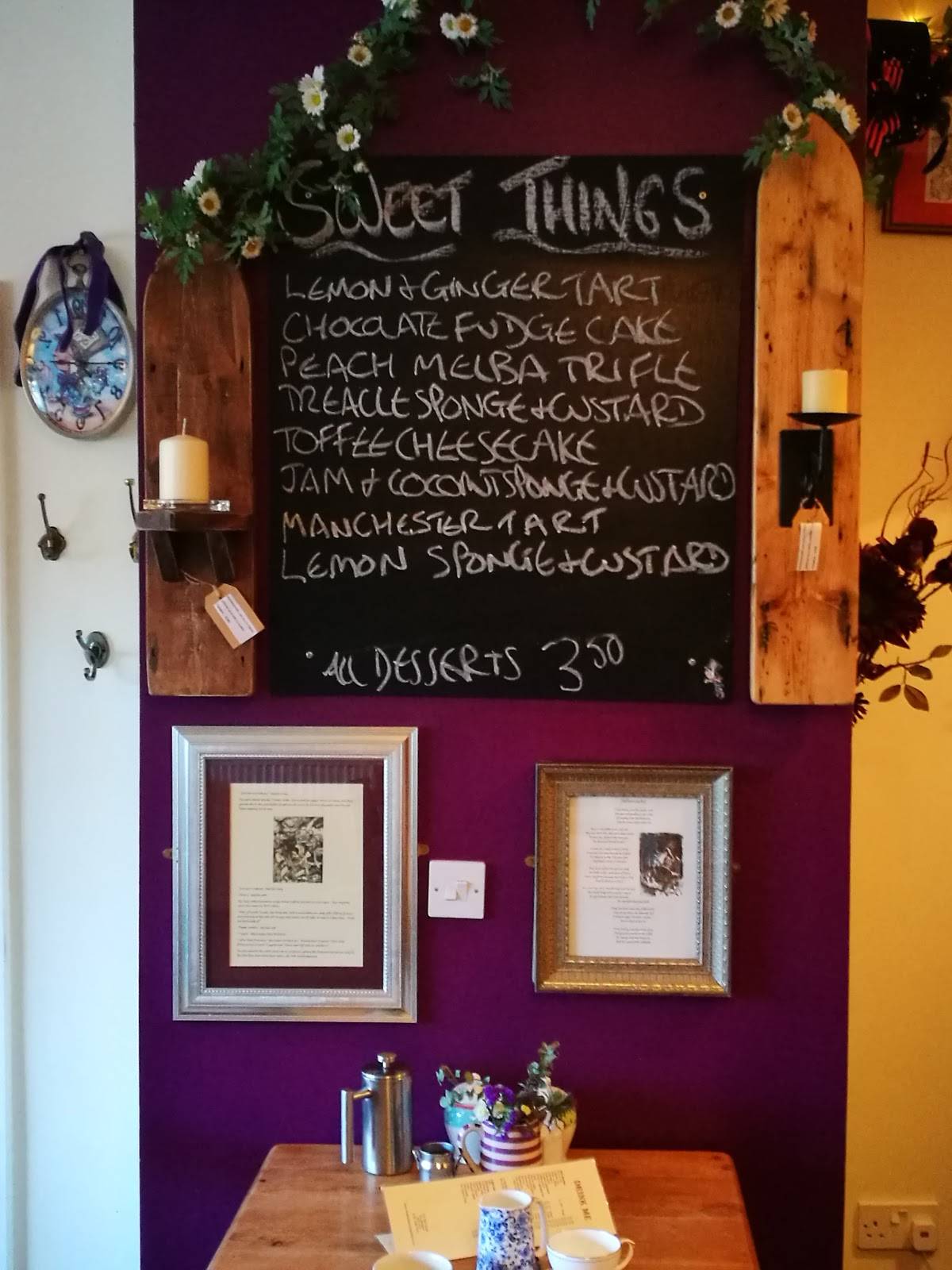 Menu at The Mad Hatter Restaurant, Sunderland