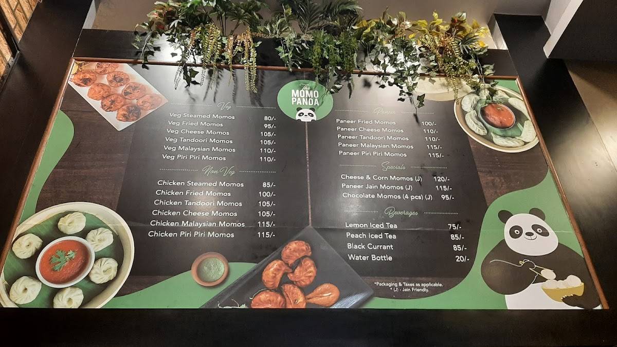 Menu at The Momo Panda Wagholi, Pune