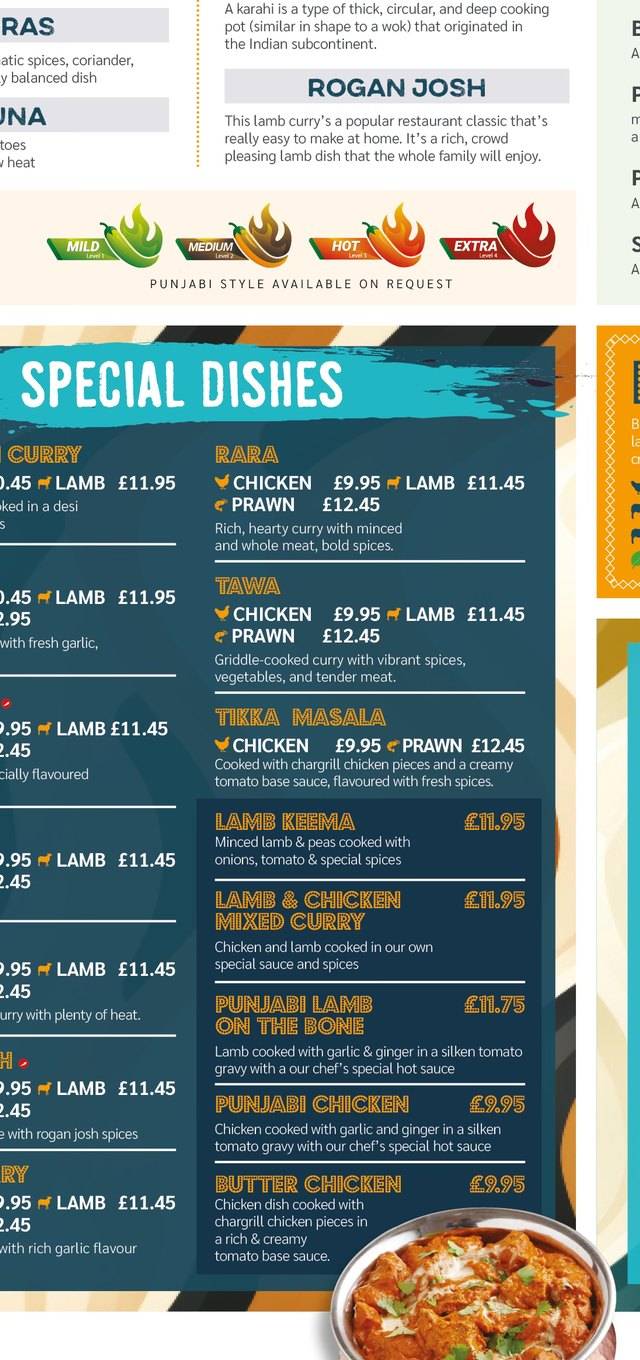Menu at The New Dun Cow Bar & Grill, Telford