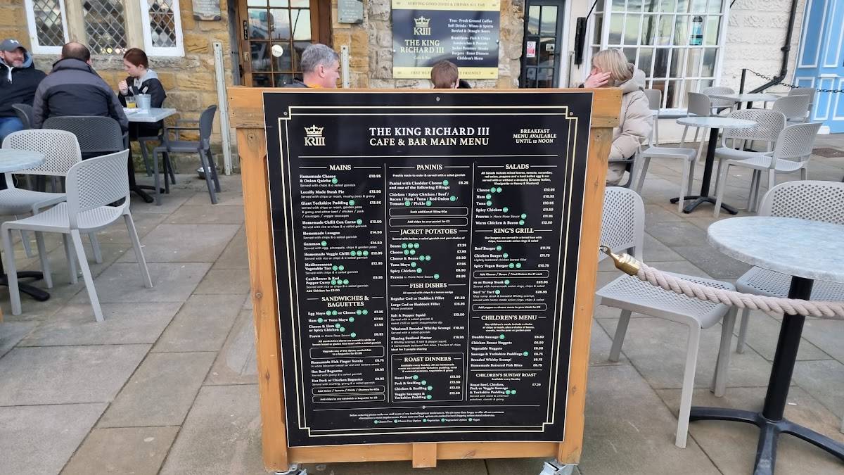 Menu at The New Lancaster pub & bar, Scarborough