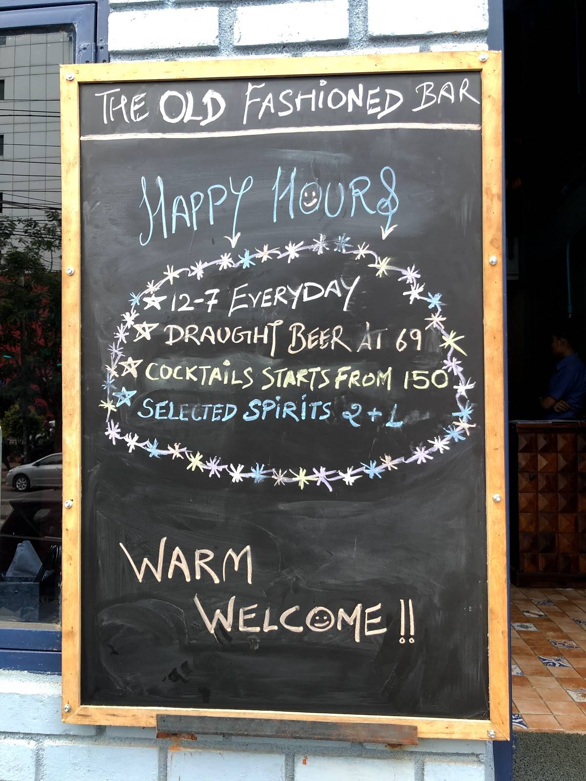 Menu at The Old Fashioned Bar, Bengaluru, 470