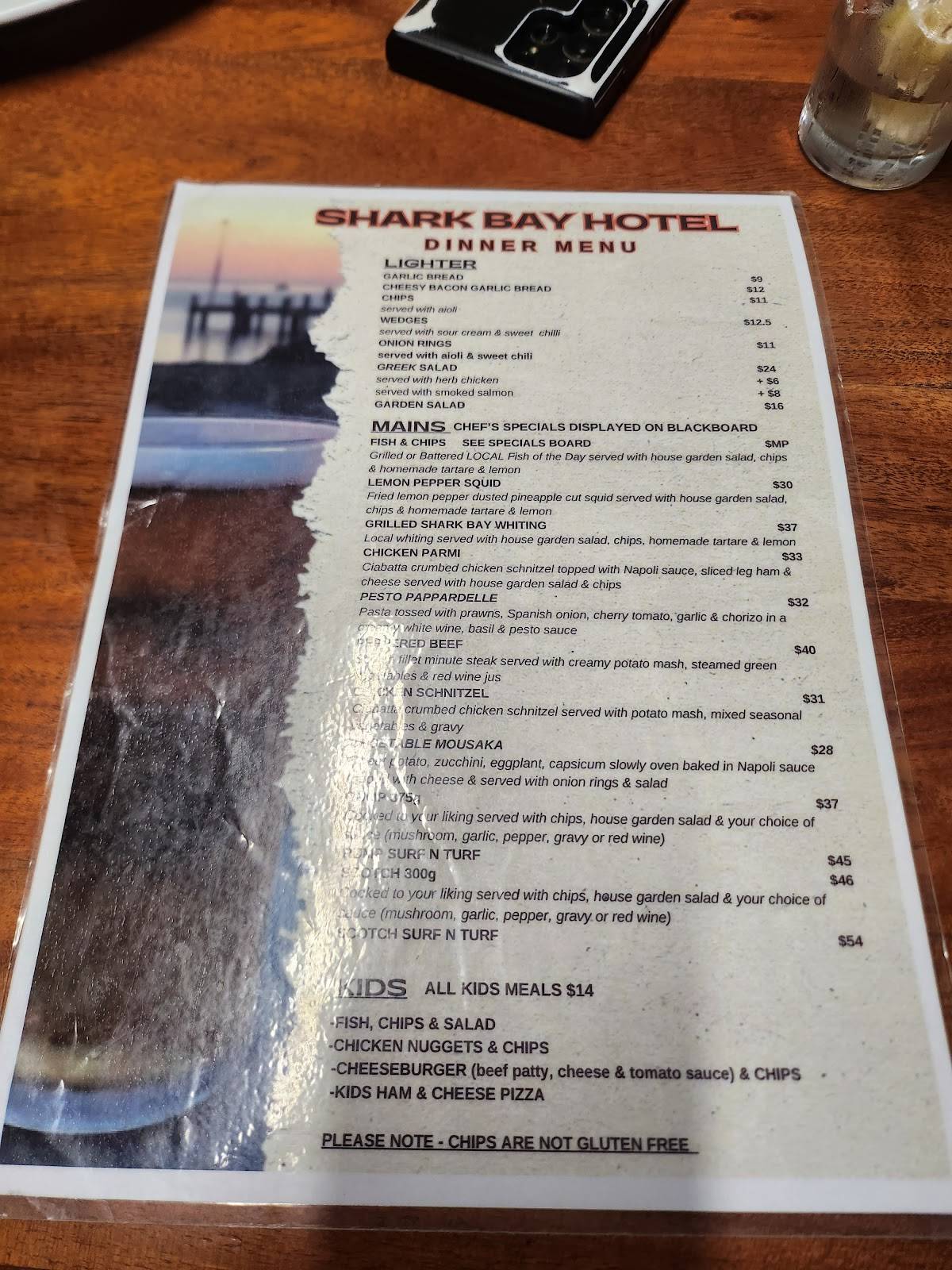 Menu at The Old Pub, Denham