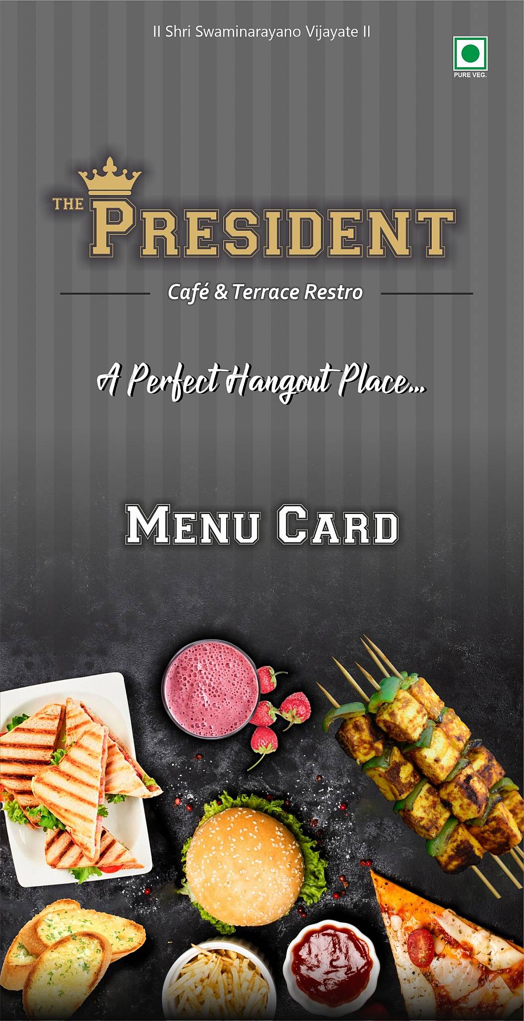 Menu at The President Cafe & Terrace Restro, Ahmedabad