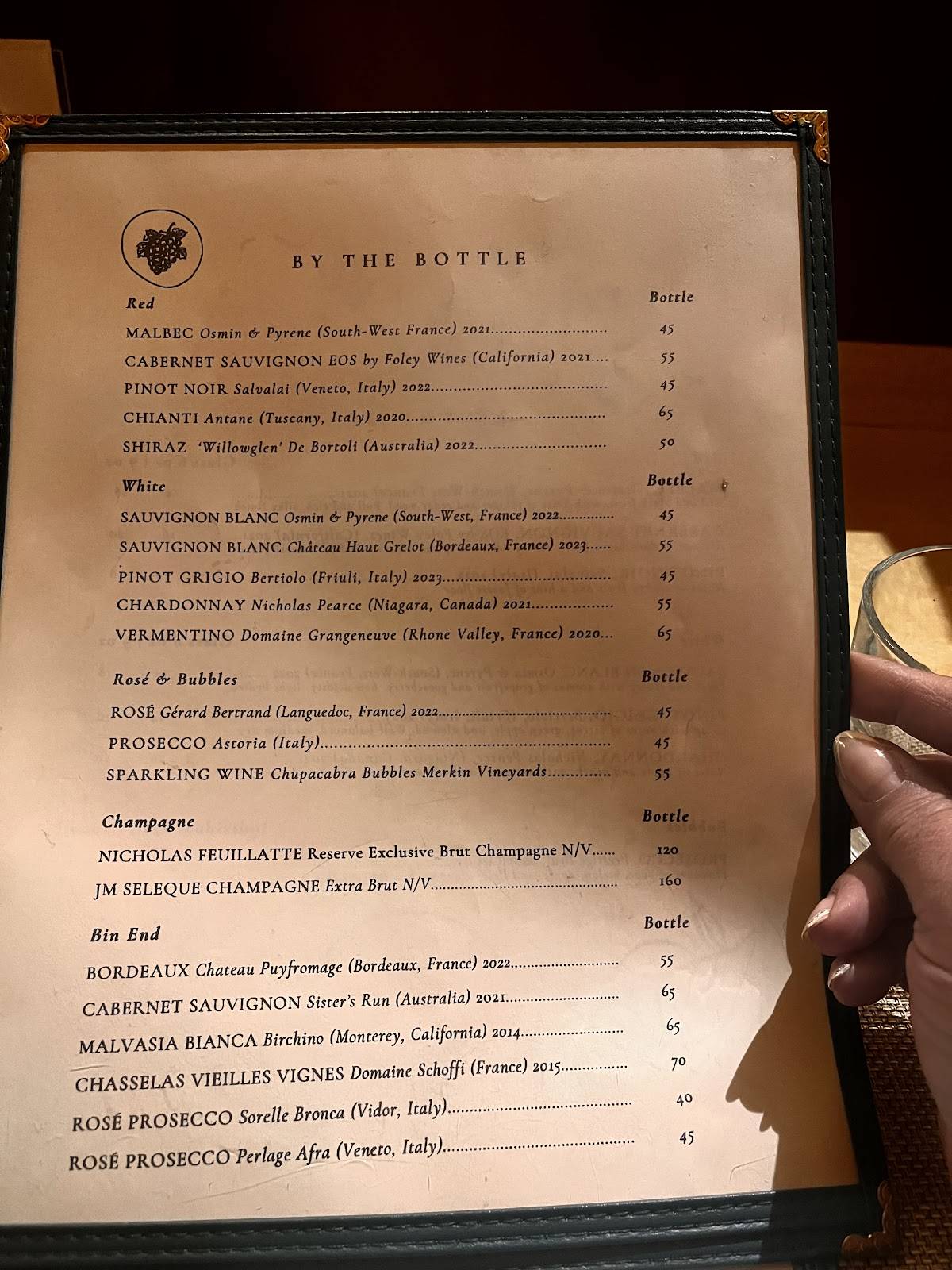 Menu at The Senator pub & bar, Toronto, 249 Victoria St