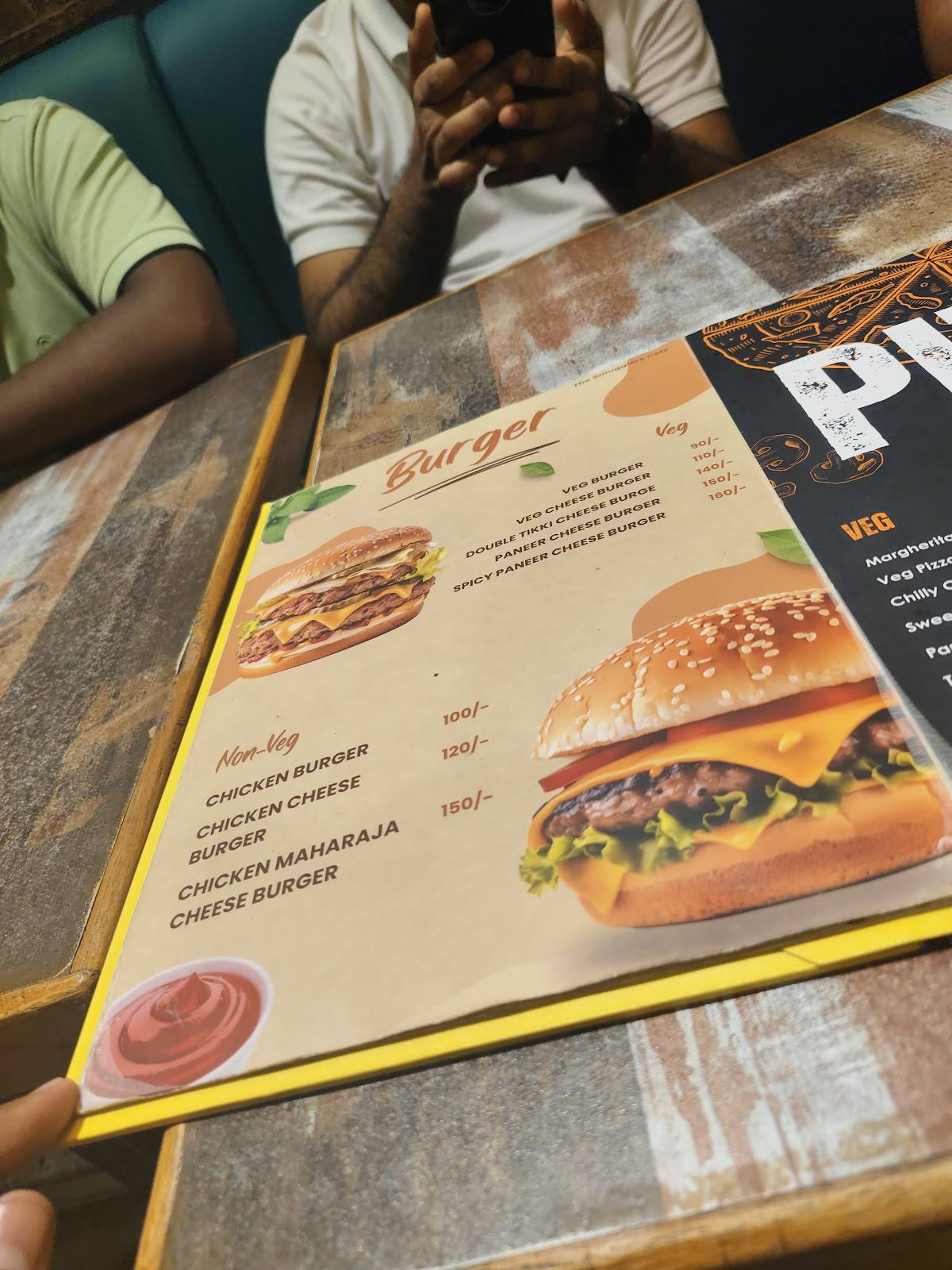 Menu at The Smugglers Cafe, Daund