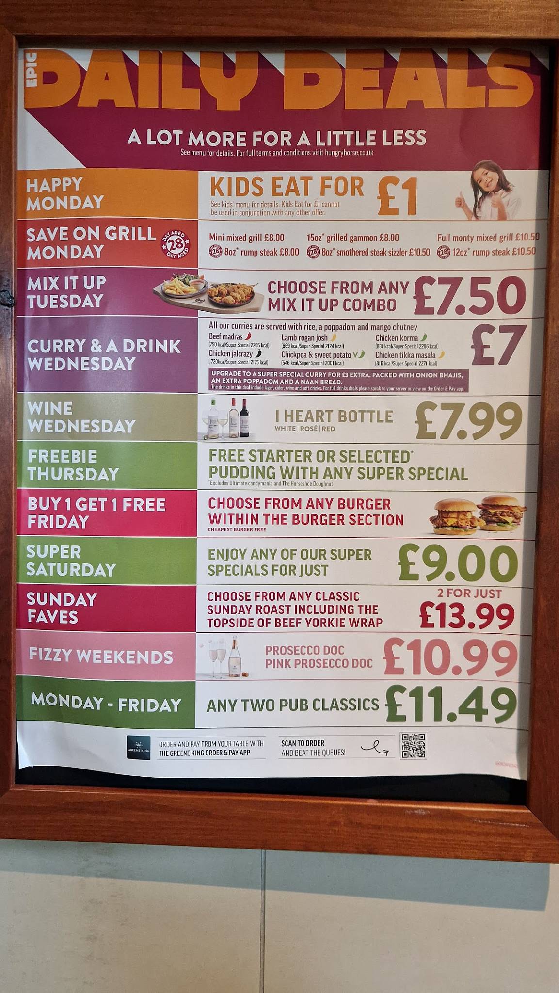Menu at The Snipe pub & bar, Sutton-in-Ashfield