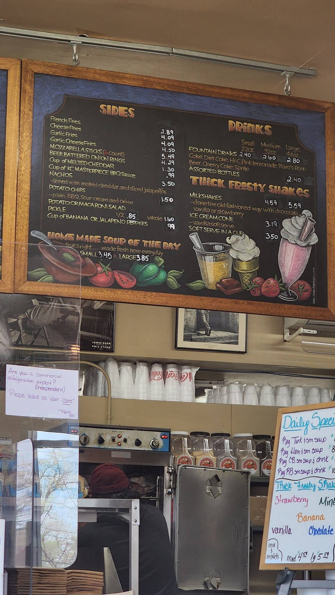 Menu at The Submarine Port fast food, Midlothian, Pulaski Rd
