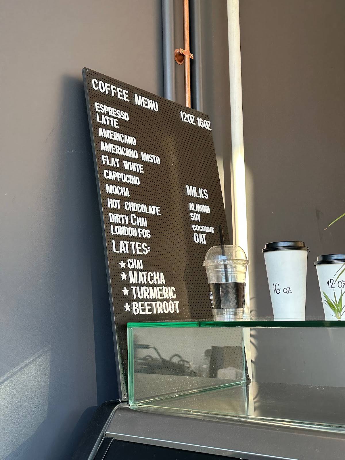 Carta de The Uprising Bake Shop + Espresso Bar The Lounge, Canmore