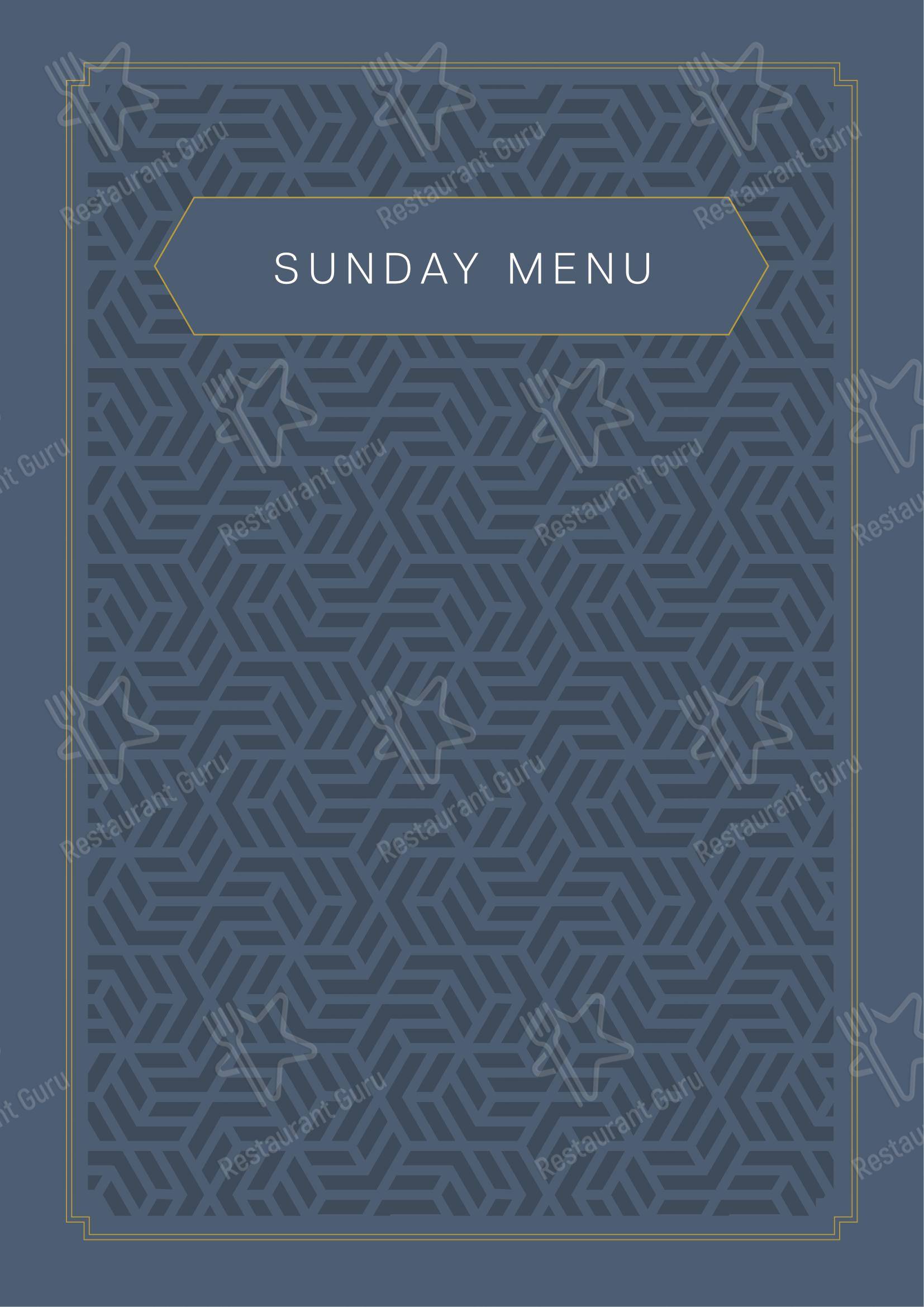 Menu at The Victoria pub & bar, Thurston