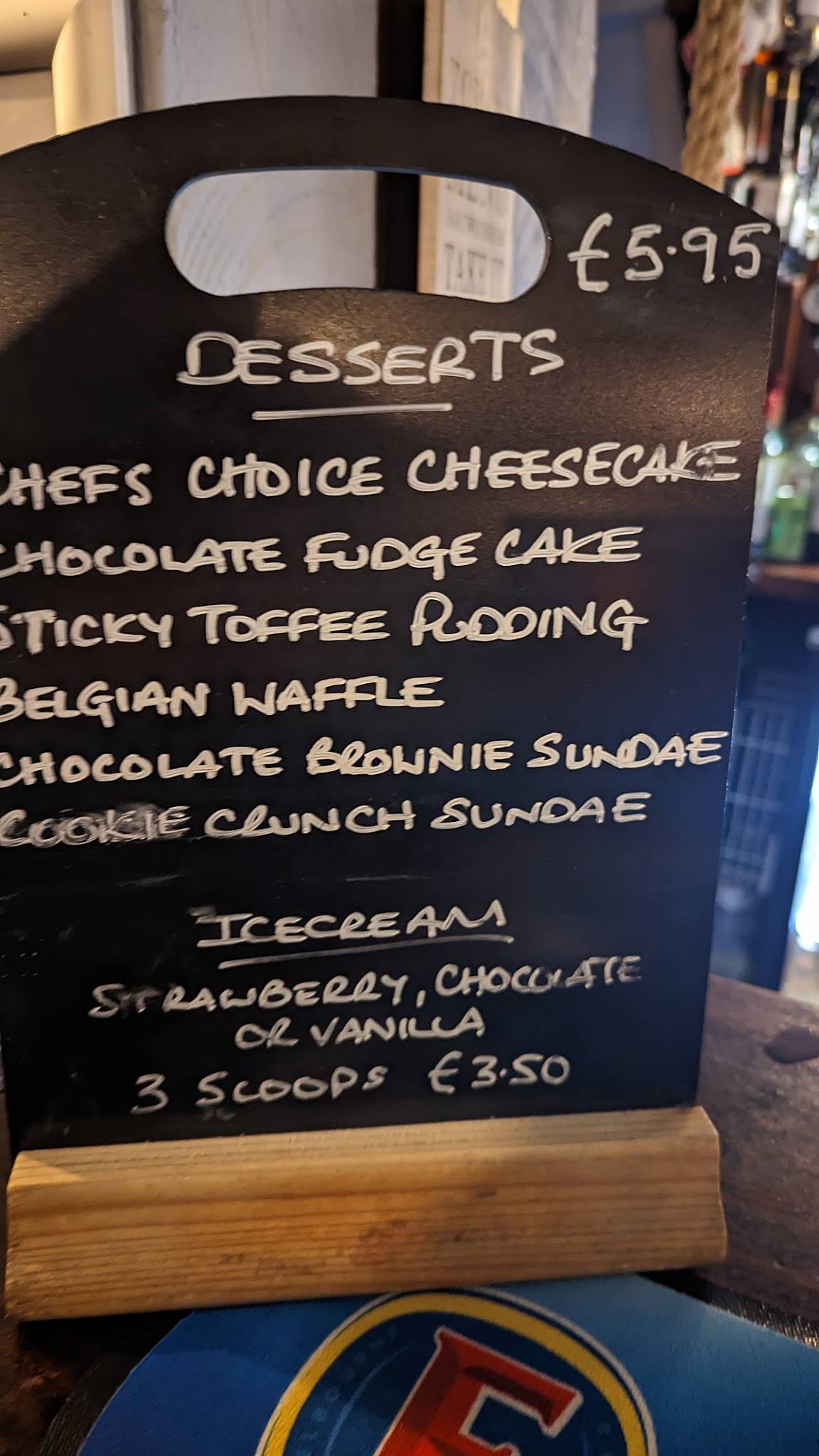 Menu at The White Post Inn pub & bar, Radstock