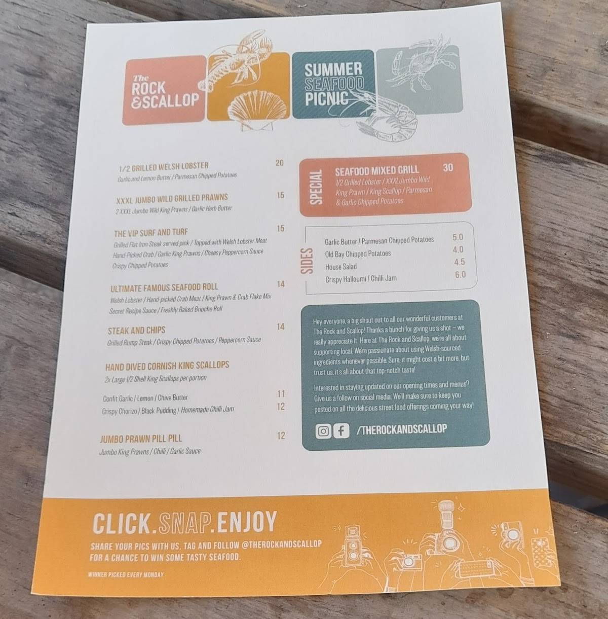 Menu at Three Golden Cups pub & bar, Bridgend