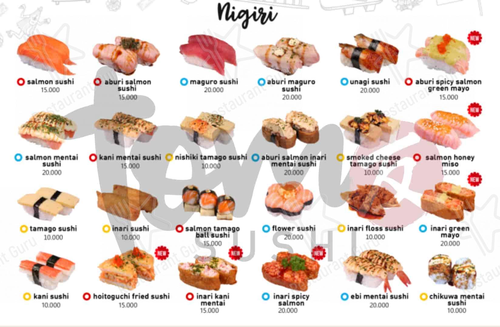 Menu at Tom Sushi restaurant, Depok, D'Mall (Ground Floor)