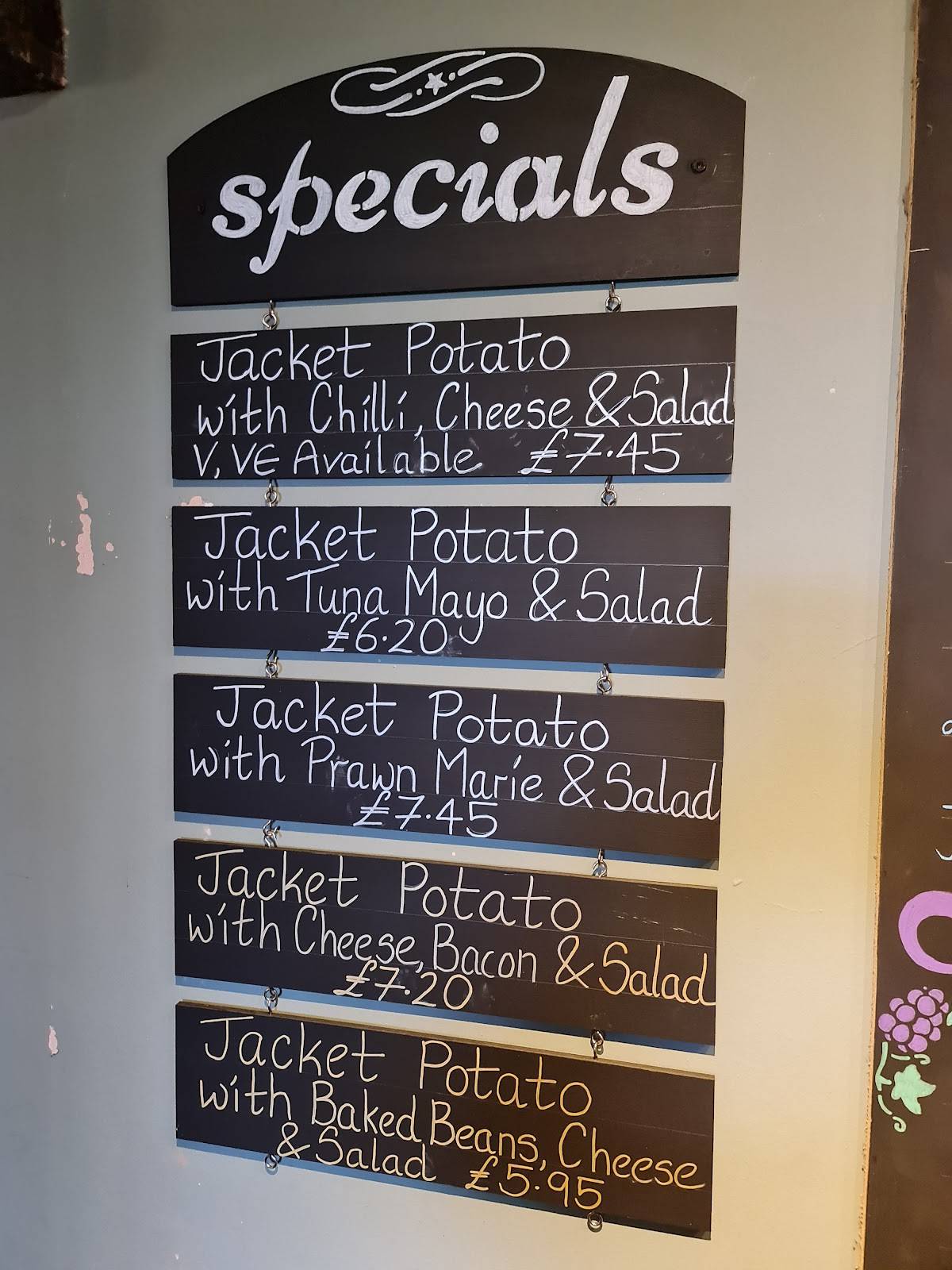 Menu at Bell Inn pub & bar, Tong, Tong