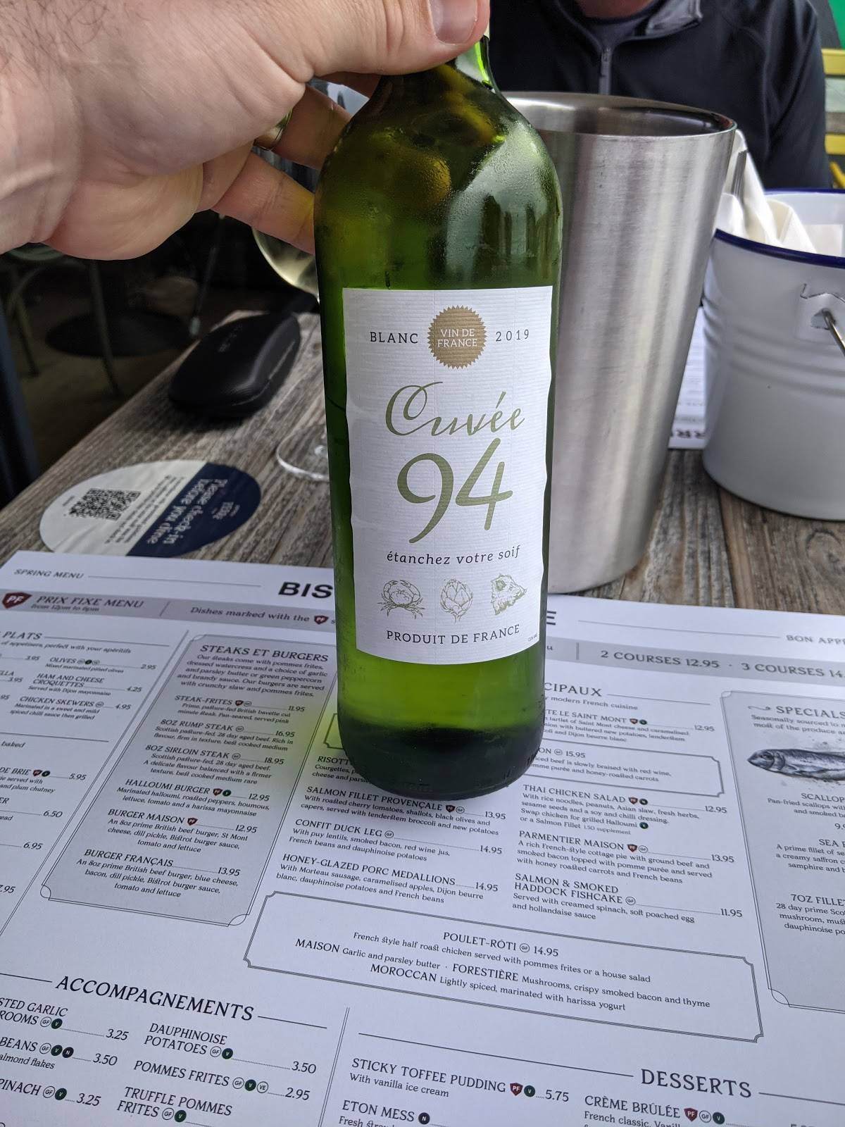 Menu at Bistrot Pierre - Torquay restaurant, Torquay, Abbey Crescent