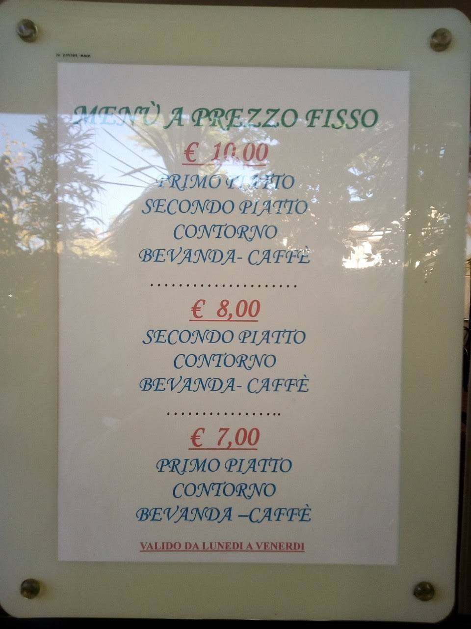 Menu da Trattoria Comi Giovanni ristorante, Missaglia