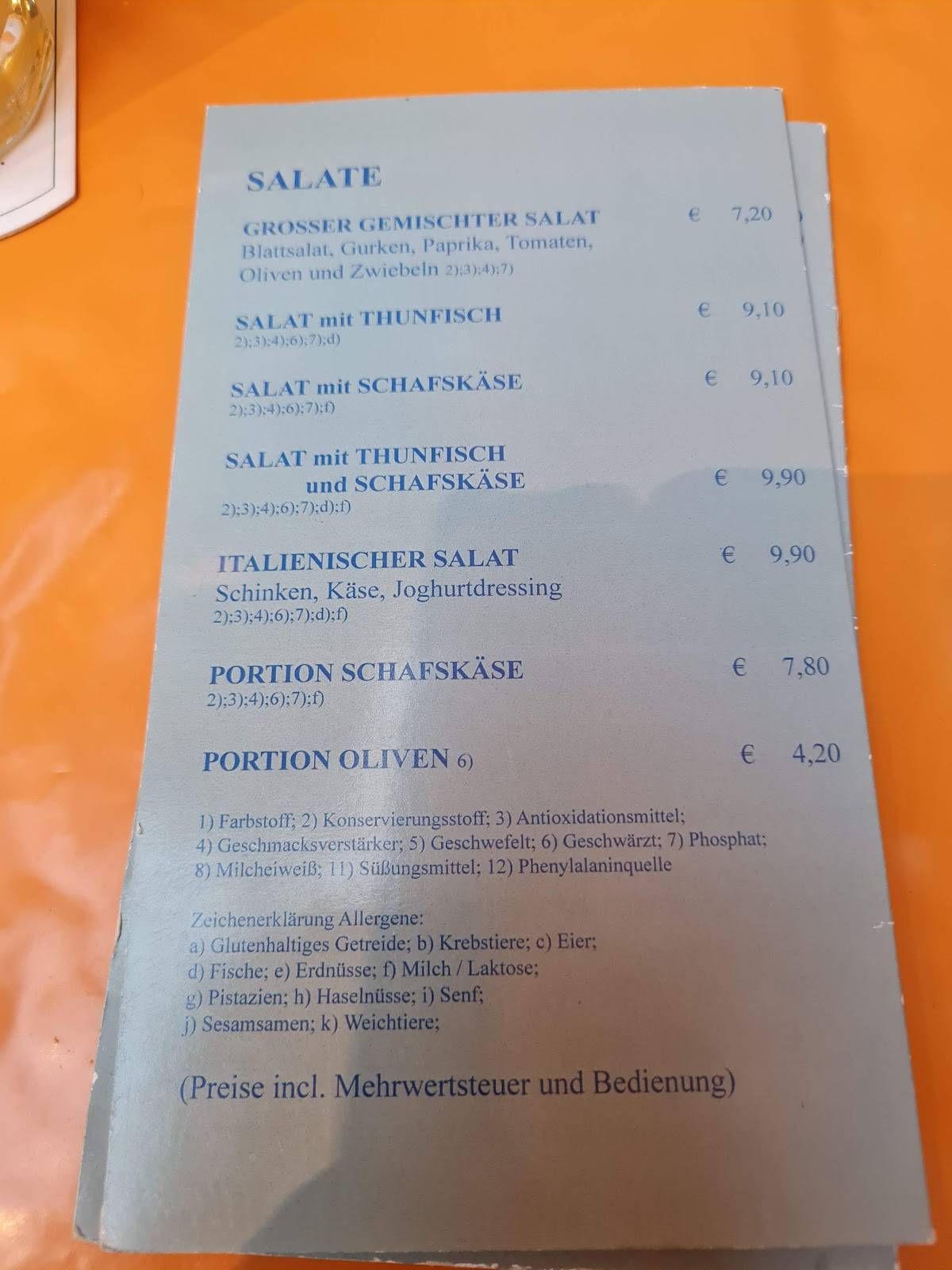 Speisekarte von Traube Durlach restaurant, Karlsruhe, Marstallstraße 8