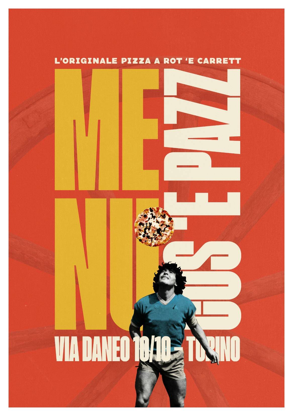 Menu da Cos 'e Pazz - Pizza e Fritti Napoletani ristorante, Torino