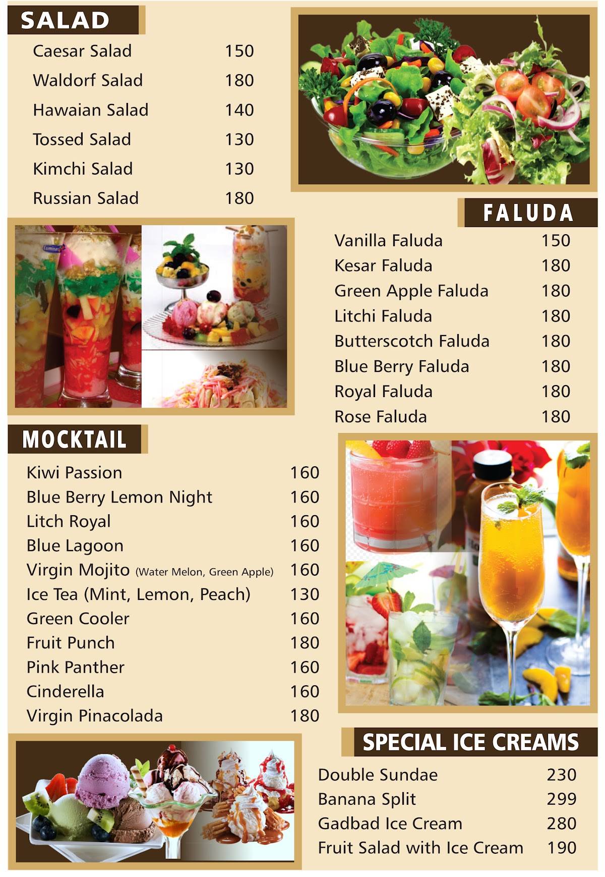 Menu at Udupi Tadka Gokul Hotel, Nashik