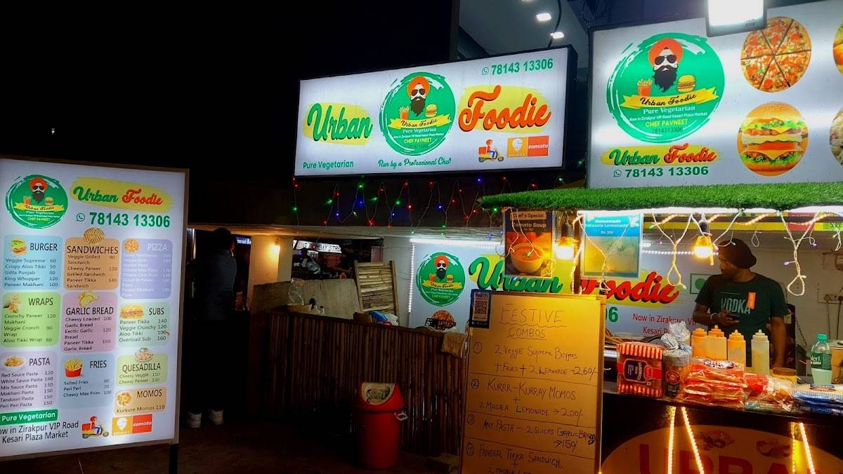 Menu at Urban Foodie by Chef Pavneet, Zirakpur