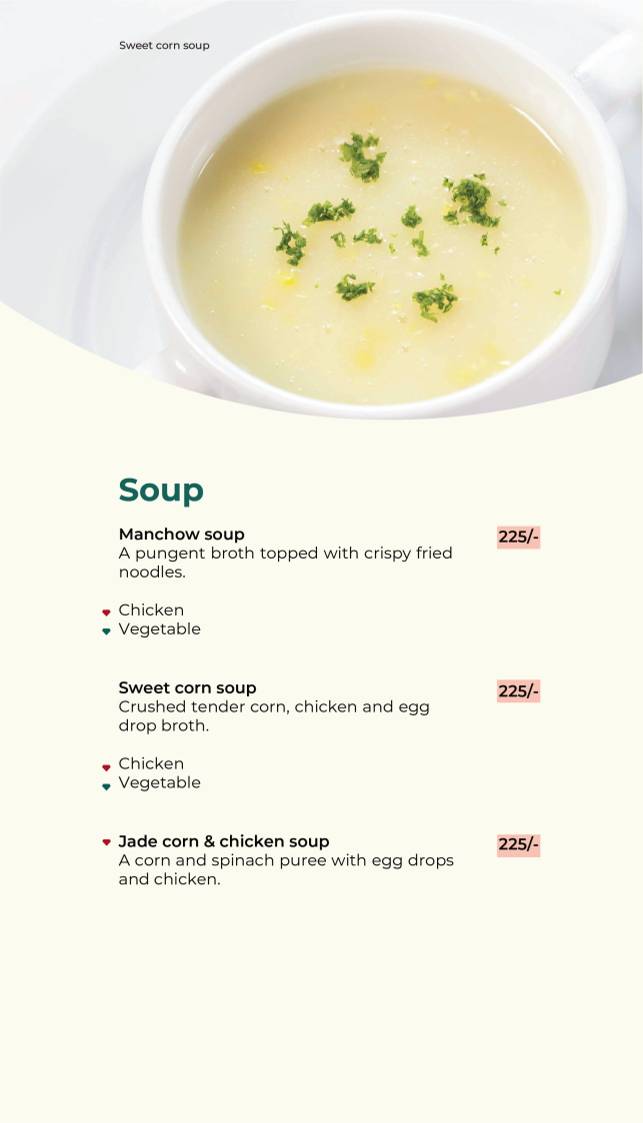 Menu at VELOCITY KANNUR, Chirakkal