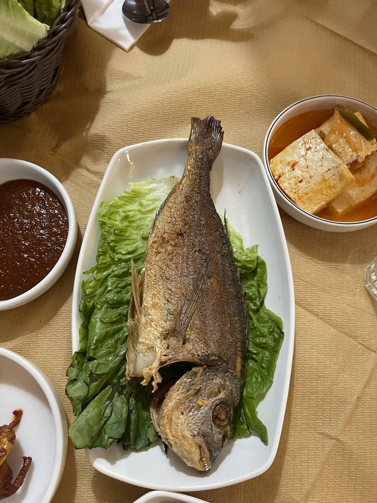 Menu at VIP Korean Restaurant, Athens