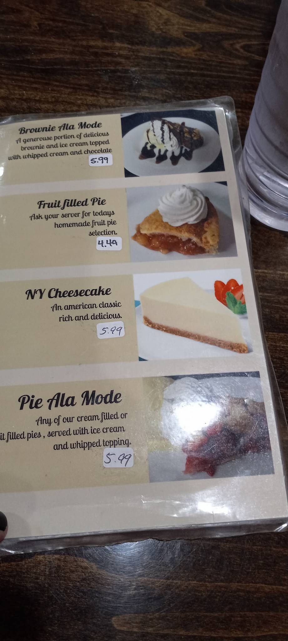 Menu at Variety's Restaurant, North Canton, S Main St #4271