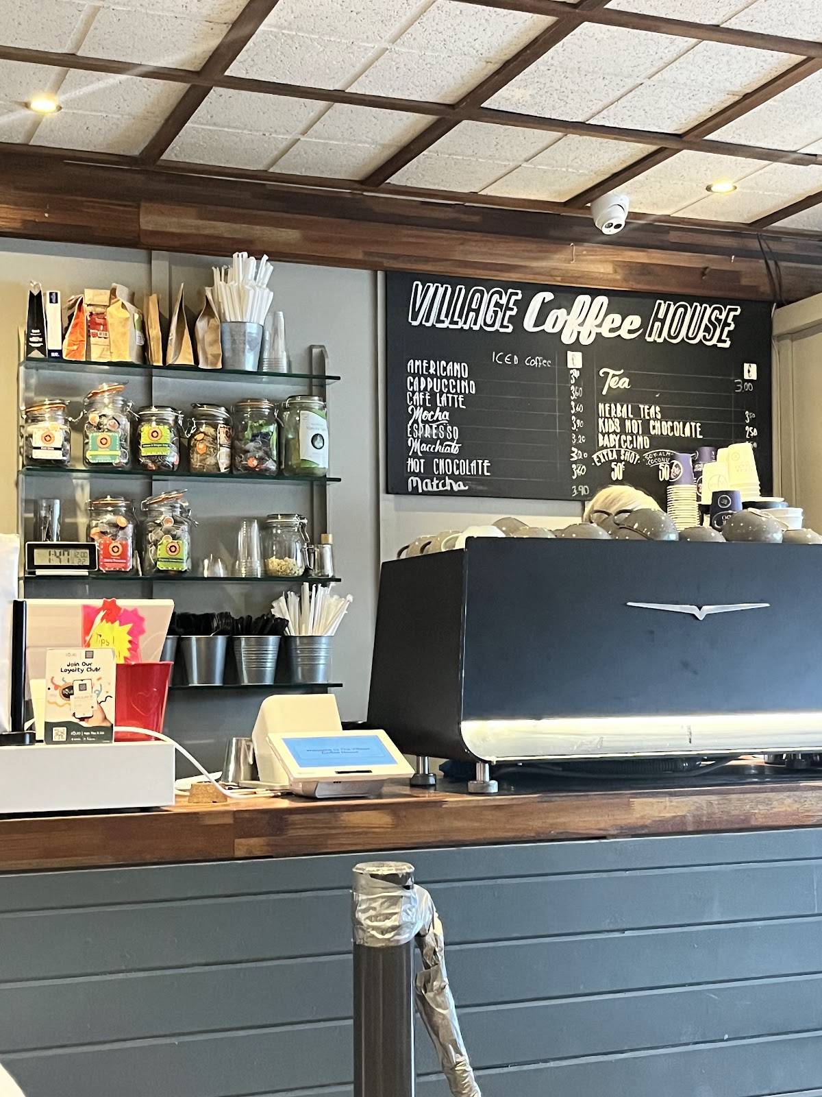 Menu at Village Coffee House, Dublin, 6W
