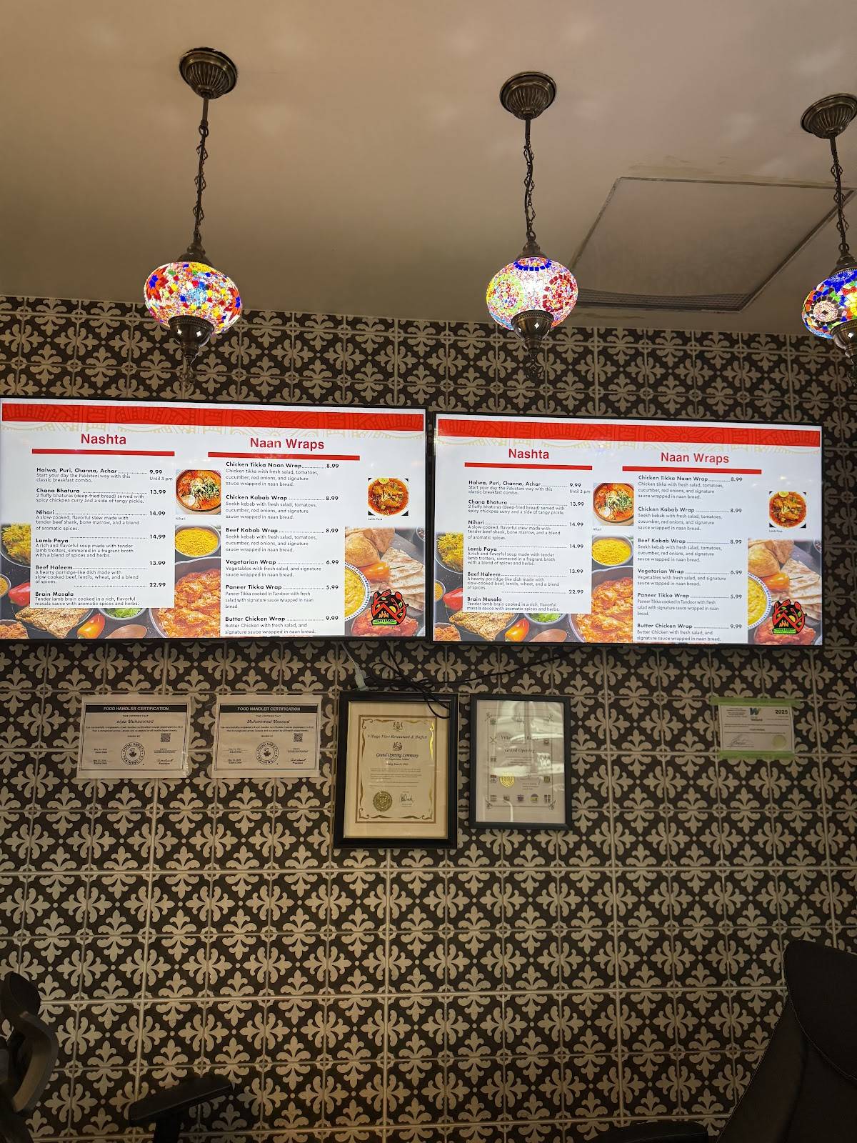 Menu at Village View Restaurant & Buffet, Welland