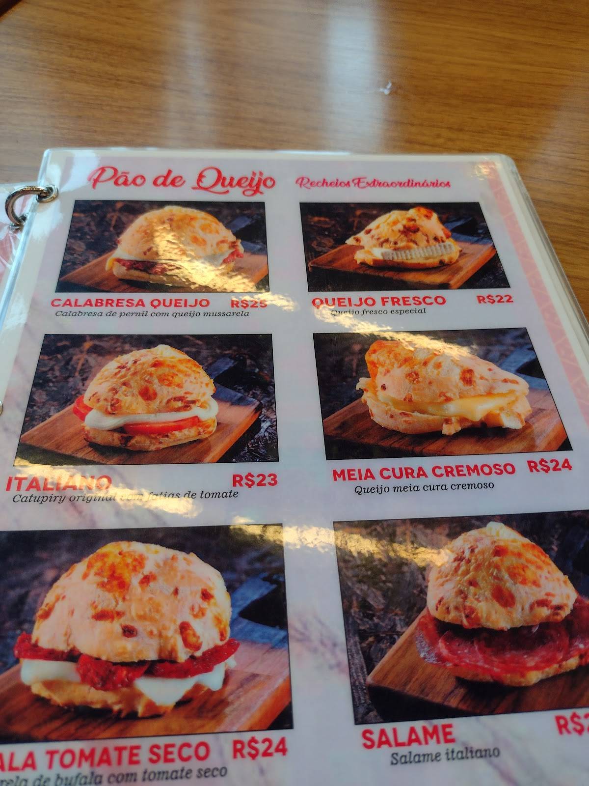 Carta de Vovó Bel Empório & Café - O melhor pão de queijo do mundo ...