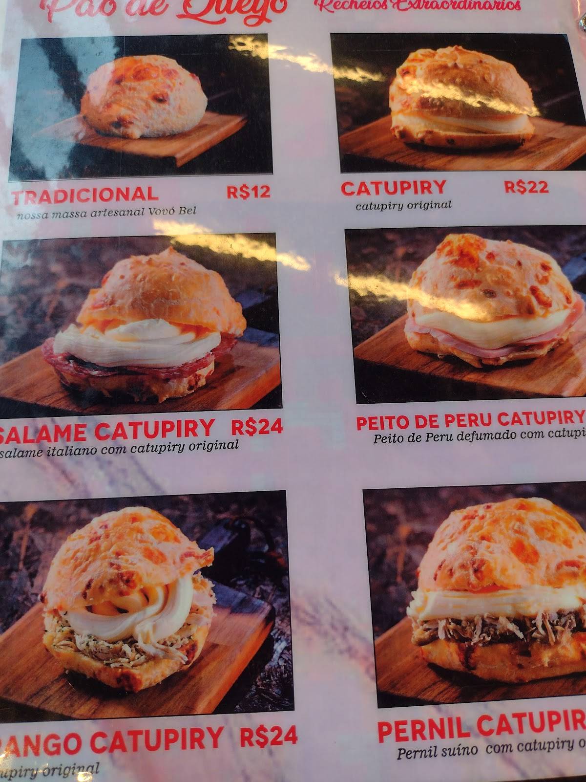 Carta de Vovó Bel Empório & Café - O melhor pão de queijo do mundo ...
