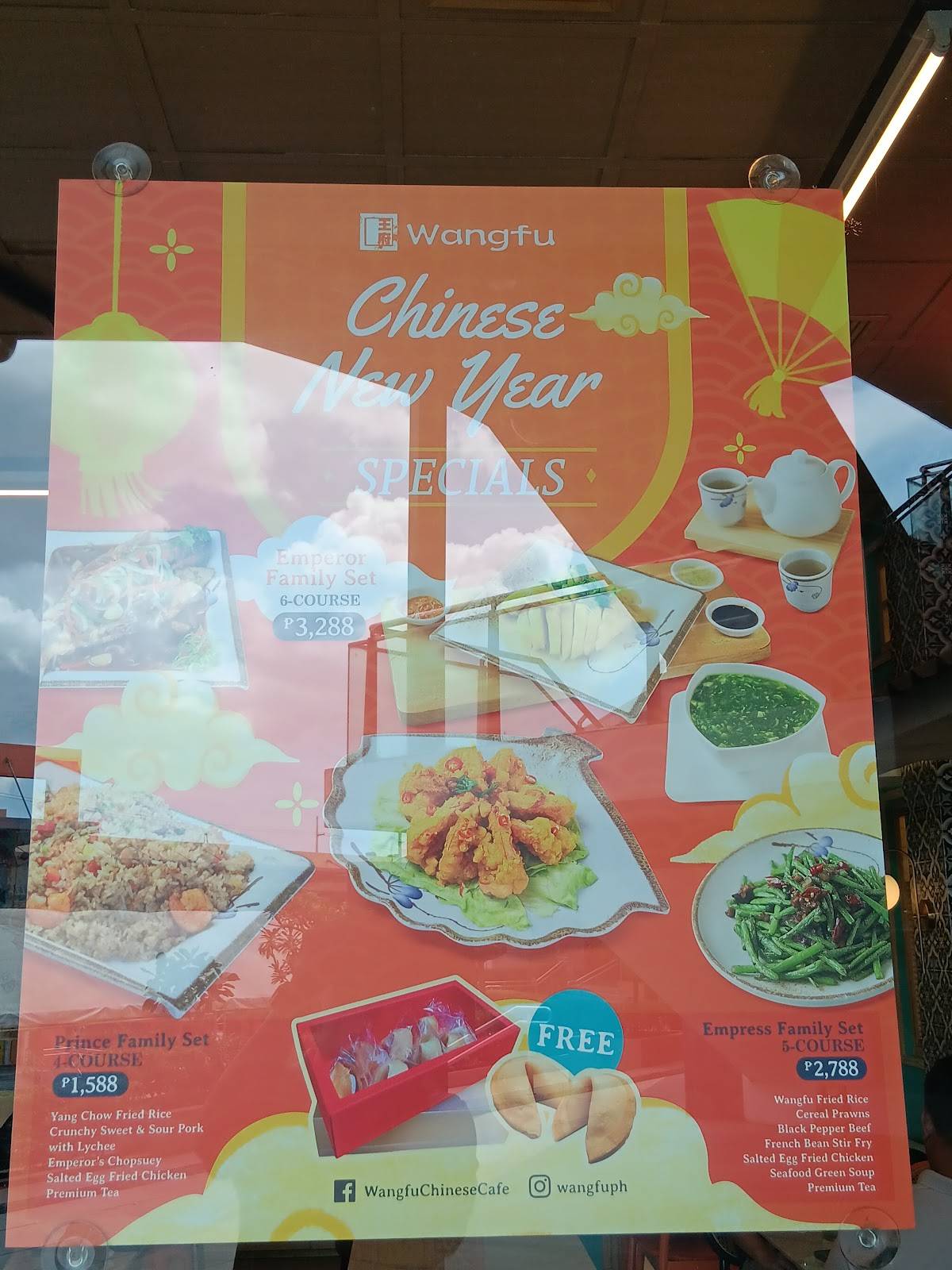 Menu at Wangfu Chinese Café - UP Town Center restaurant, Quezon City, U ...