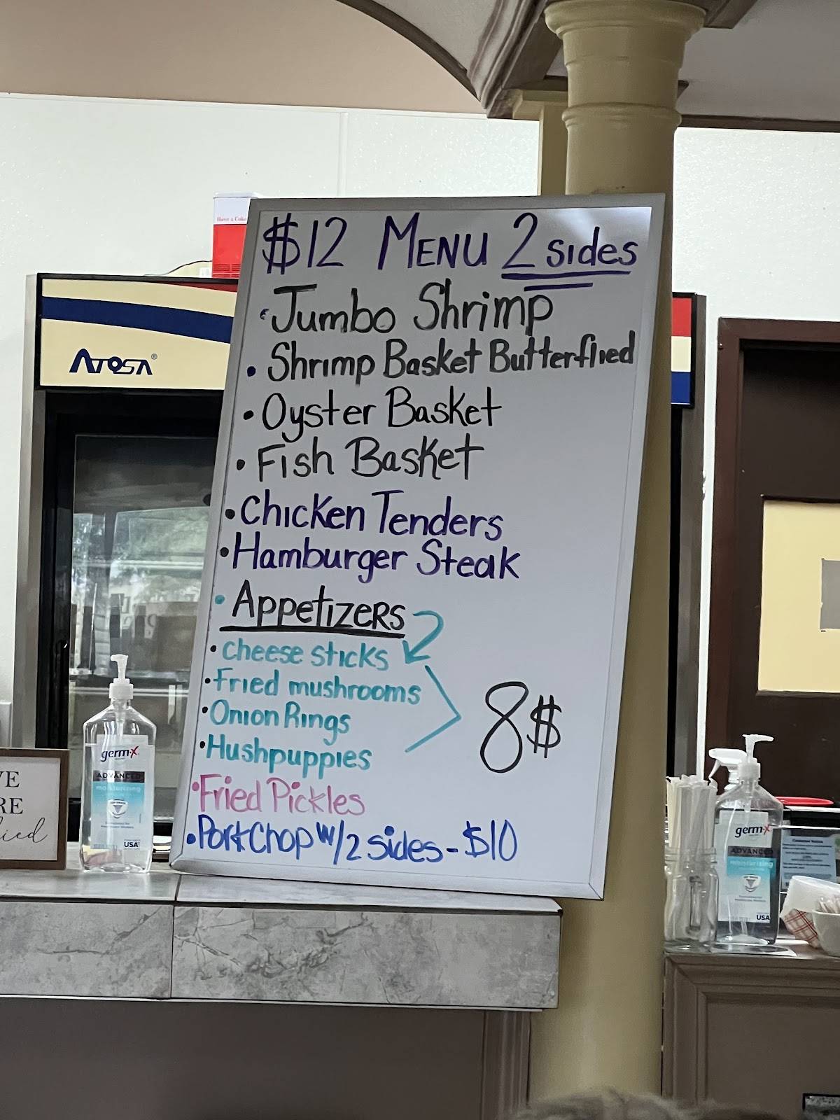 Menu at Warehouse Restaurant, Robertsdale, AL-59