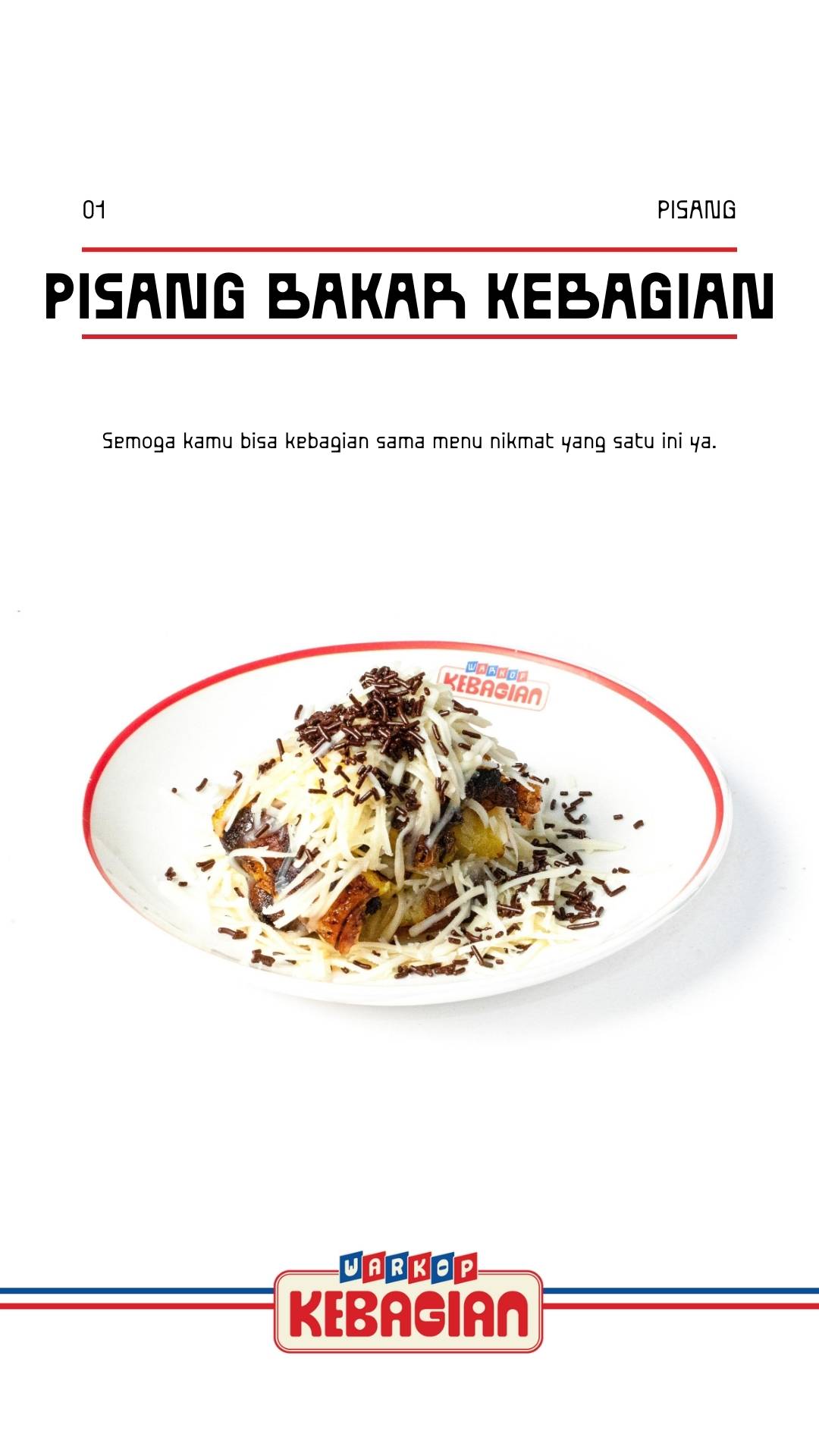 Carta del restaurante Warkop Kebagian Bandung, Bandung