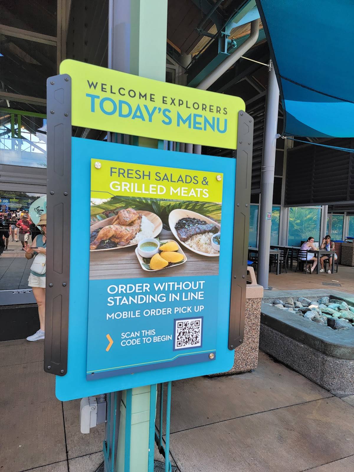 Menu at Waterway Grill restaurant, Orlando, Sea World Dr