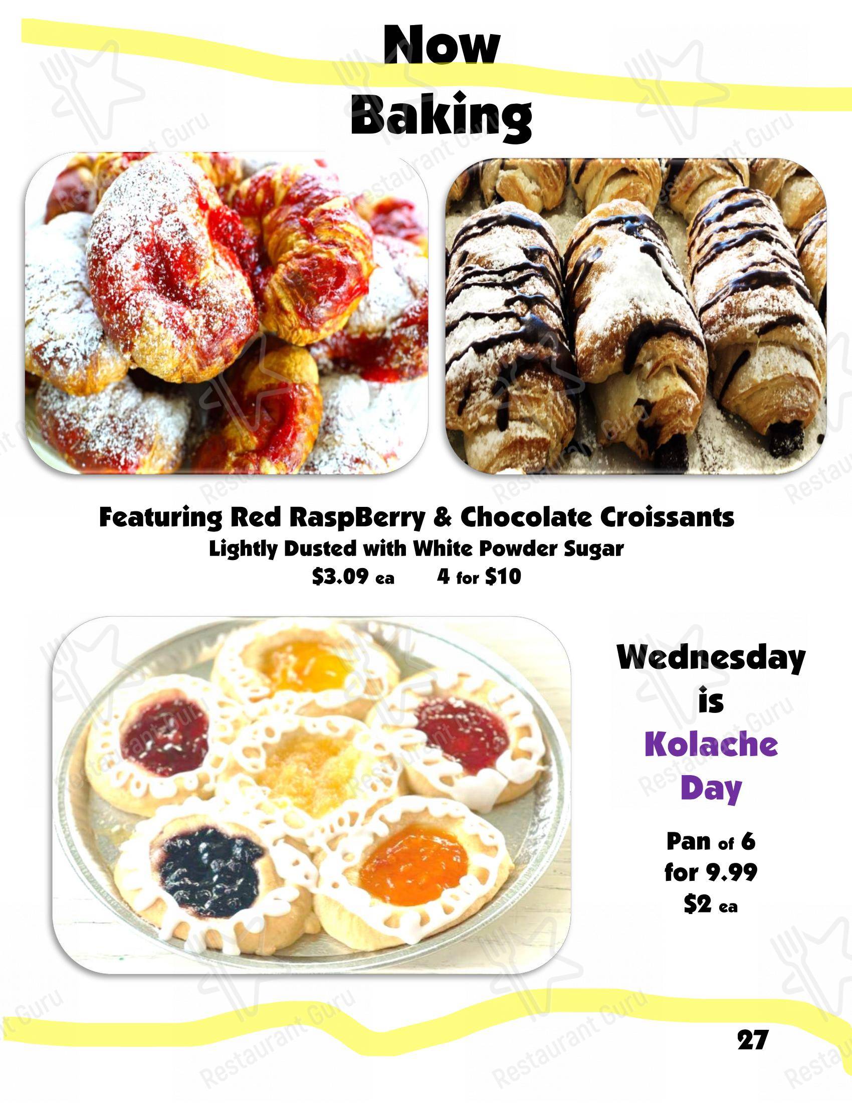 Menu at WheatFields Eatery & Bakery, Omaha, S 103rd St