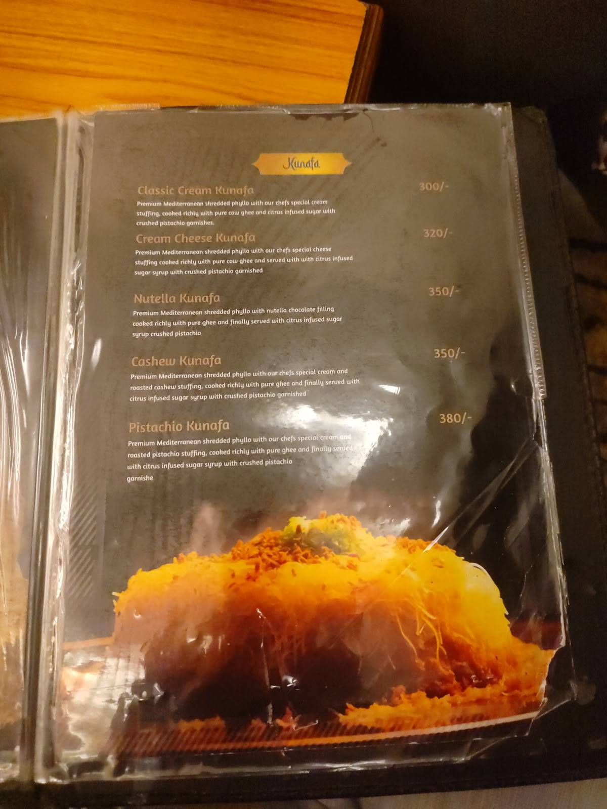 Menu at YUM YUM TREE Arabian Food Court MADHAPUR, Hyderabad, 1-10-54/A ...