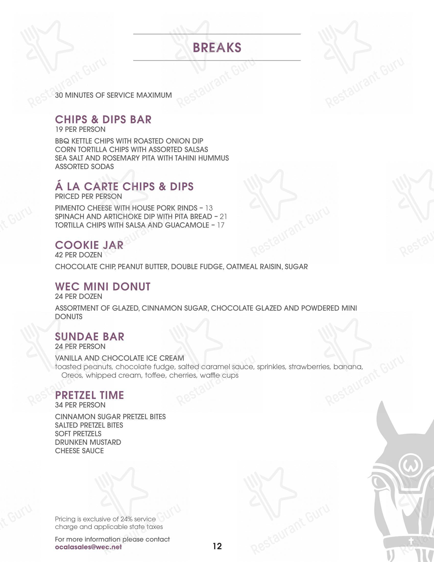 Menu at Yellow Pony Pub & Garden, Ocala