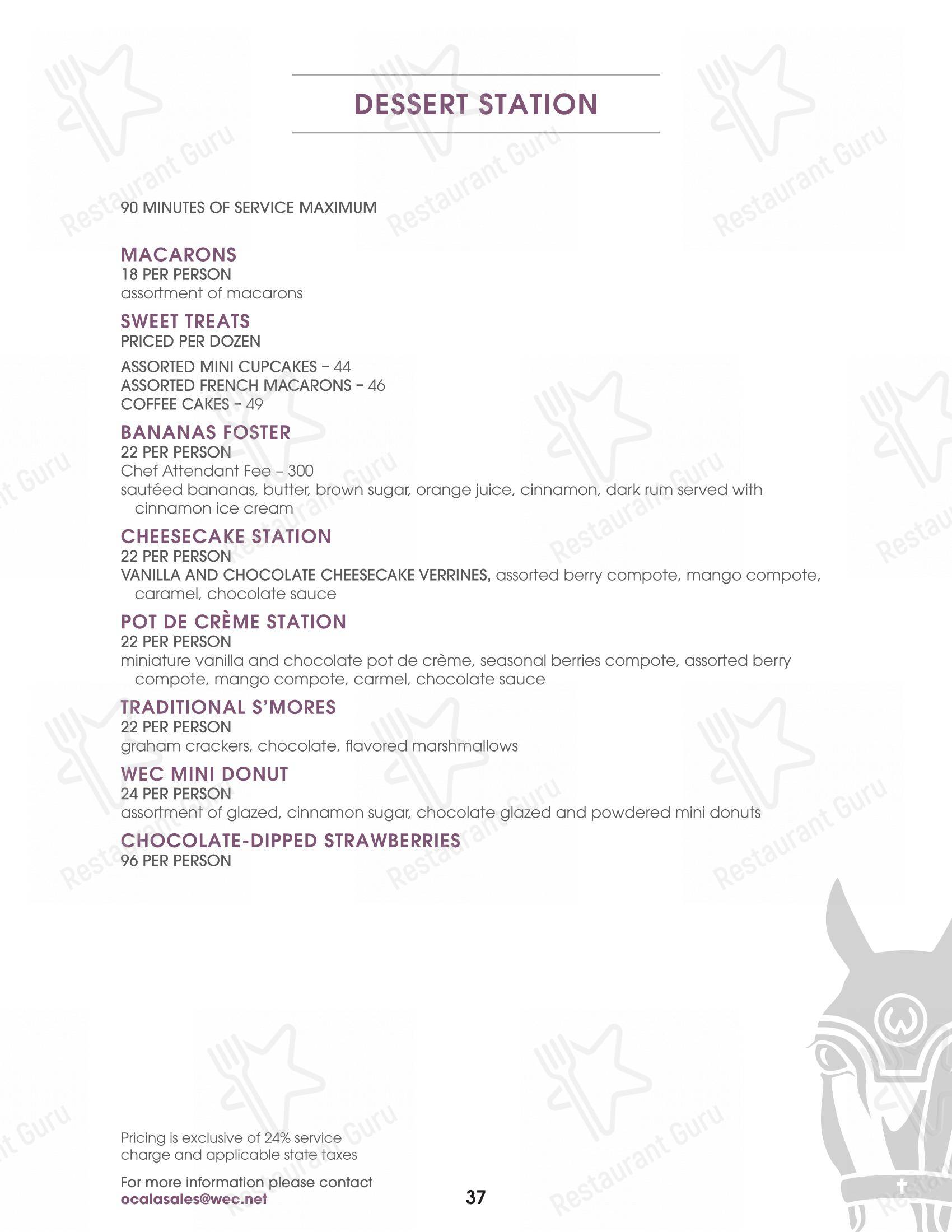 Menu at Yellow Pony Pub & Garden, Ocala