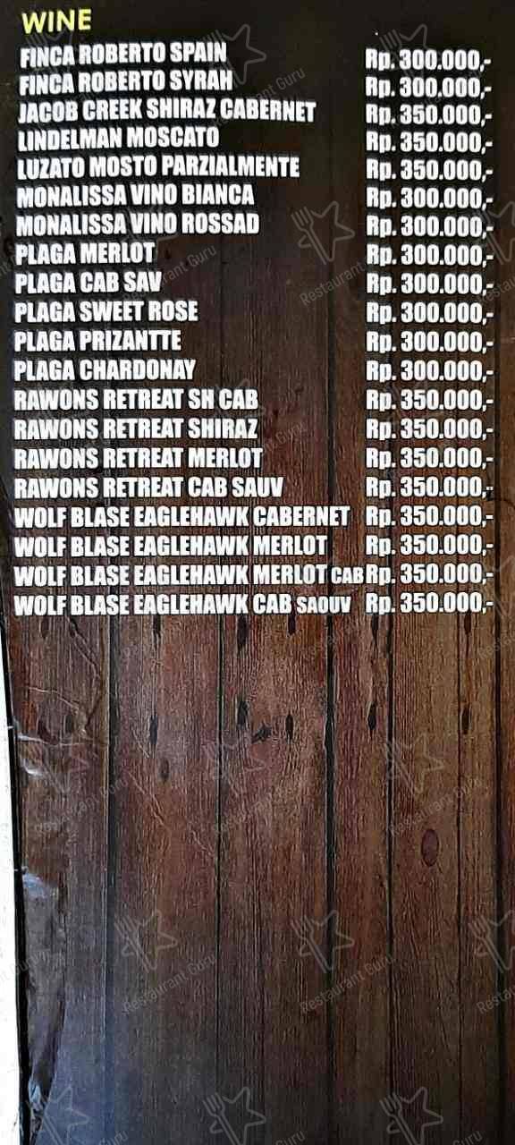 Menu at TRIANGLE BEER HOUSE pub & bar, Bandung, Jl. Braga No.103