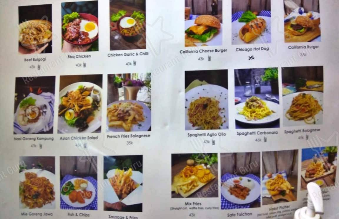 Menu at Darling Habit Signature (Bake & Butter) cafe, Jakarta, Jl ...