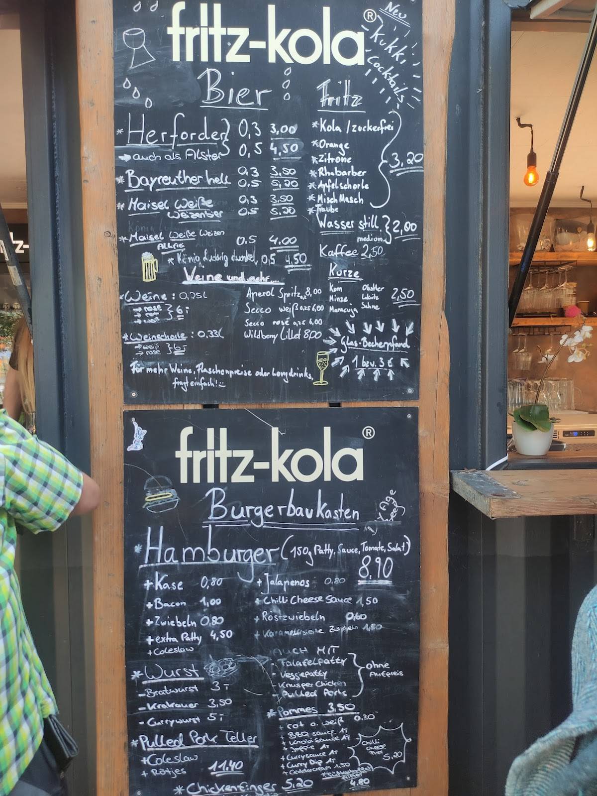 Menu at hol(ü)Bar Weserfähre Schweringen, Schweringen