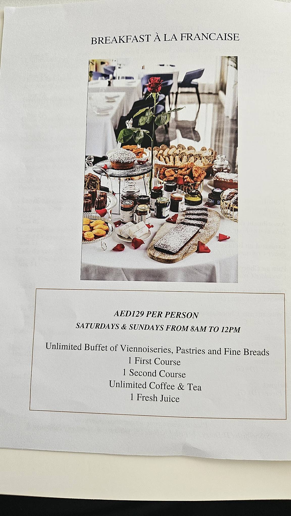Menu at Odeon Restaurant, Market & Catering, Dubai