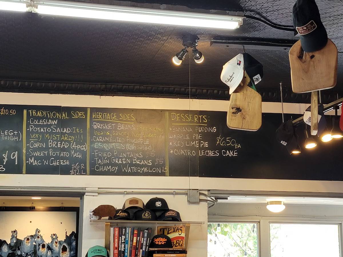 Menu at 2Fifty Texas BBQ, Riverdale Park