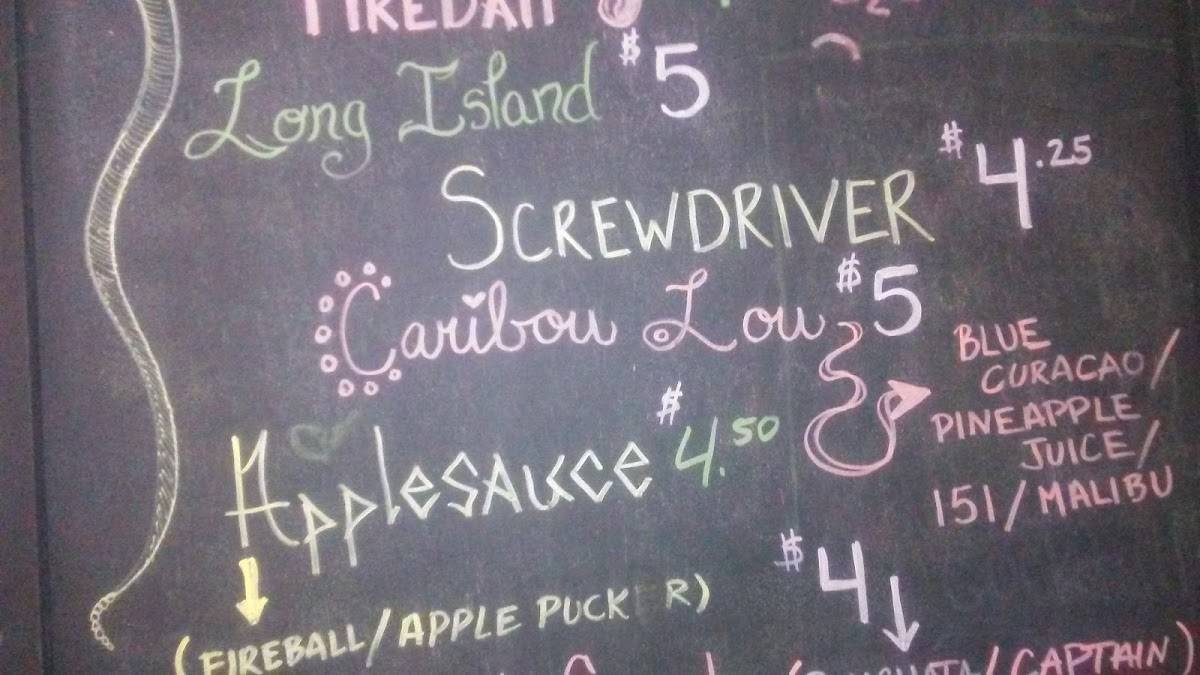 Menu at 69 Taps pub & bar, Akron