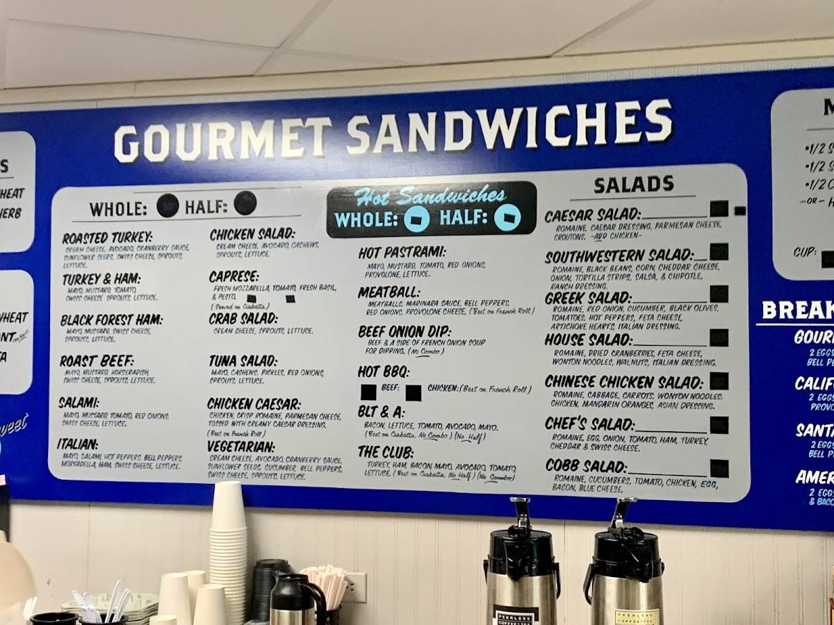 Menu at A Sweet Affair Bakery, Walnut Creek, Ygnacio Valley Rd Suite F