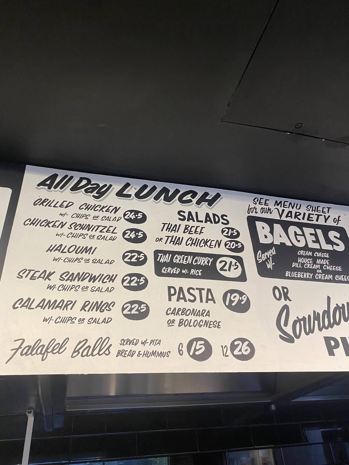 Menu at AKM CAFE BONDI BEACH, Bondi Beach