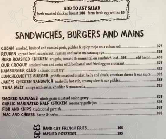 Menu at Abaca Baking Company Ayala cafe, Cebu City, The Terraces