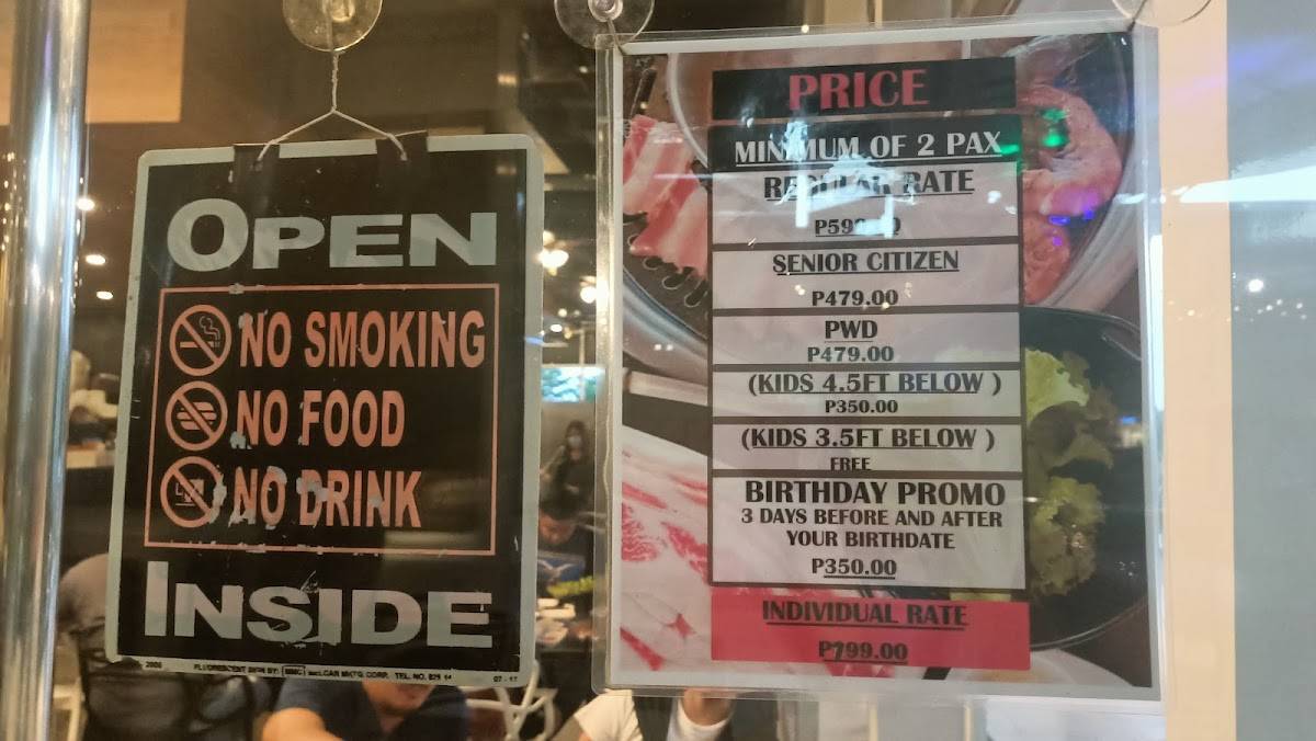Menu at All4U Unlimited Grill & Shabu Shabu restaurant, Santa Rosa ...